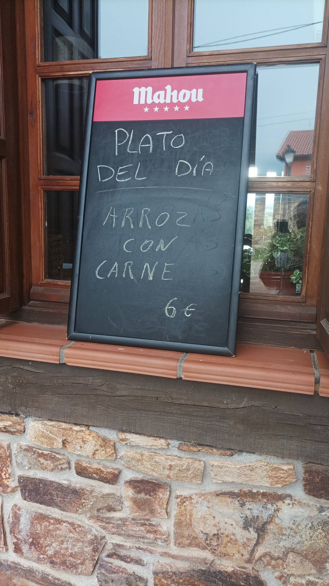Carta del restaurante Manduca Mundana, La Serna del Monte