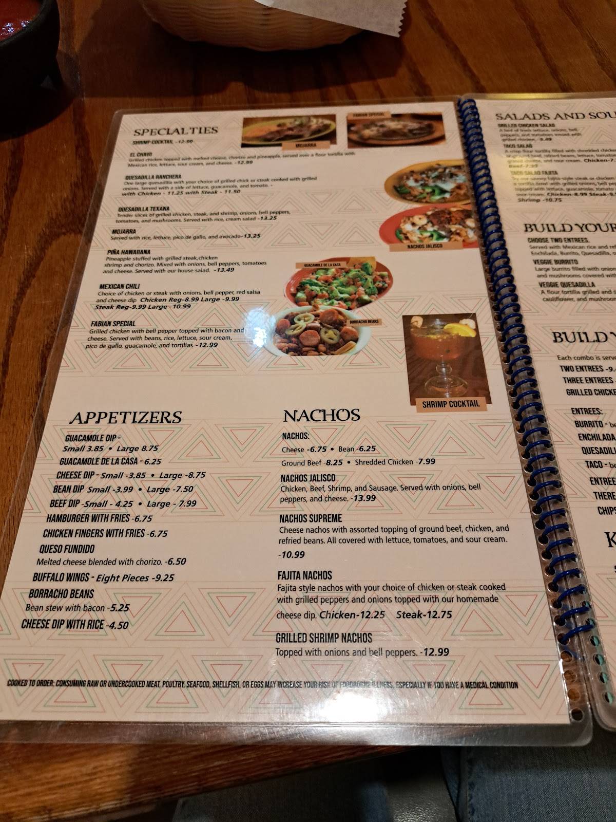 Menu at Agavero Bar & Grill, Massillon