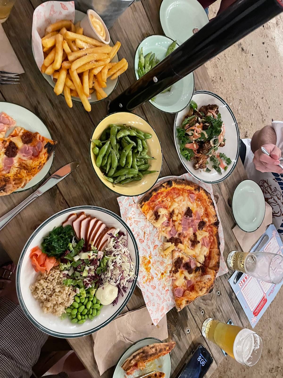 Menu at Matso's Sunshine Coast Brewery restaurant, Eumundi