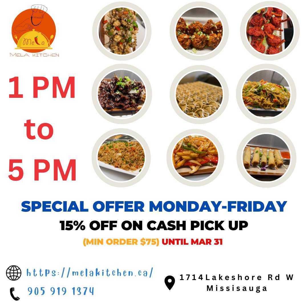 Menu at Mela Kitchen (Authentic Indian Chinese Hakka Cuisine ...
