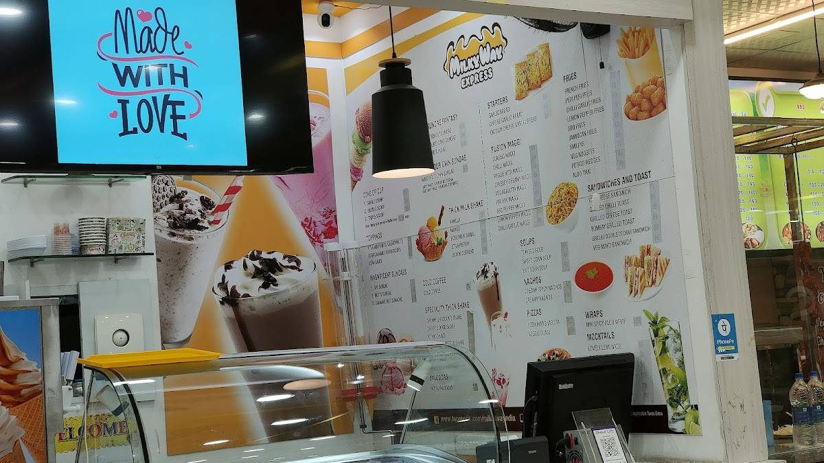 Menu at Milkyway Ice Creams & Fast foods, Erode