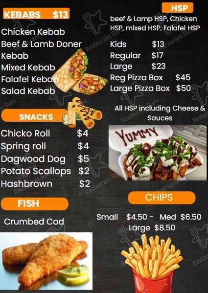 Menu at New Golden World fast food, Waltham Cross, 84 High Street Cheshunt