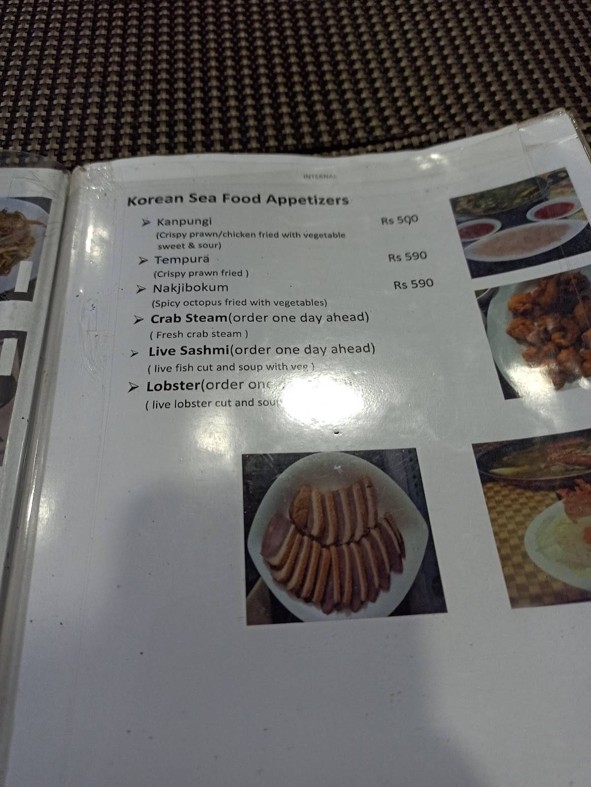 Menu at North East Kitchen ( Specialty Cuisine Restaurant ), Chennai ...