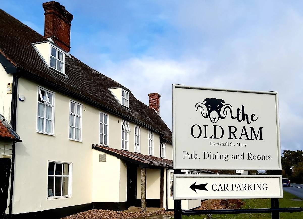 Menu at The Ram at Tivetshall pub & bar, Tivetshall St. Mary, Ipswich Rd