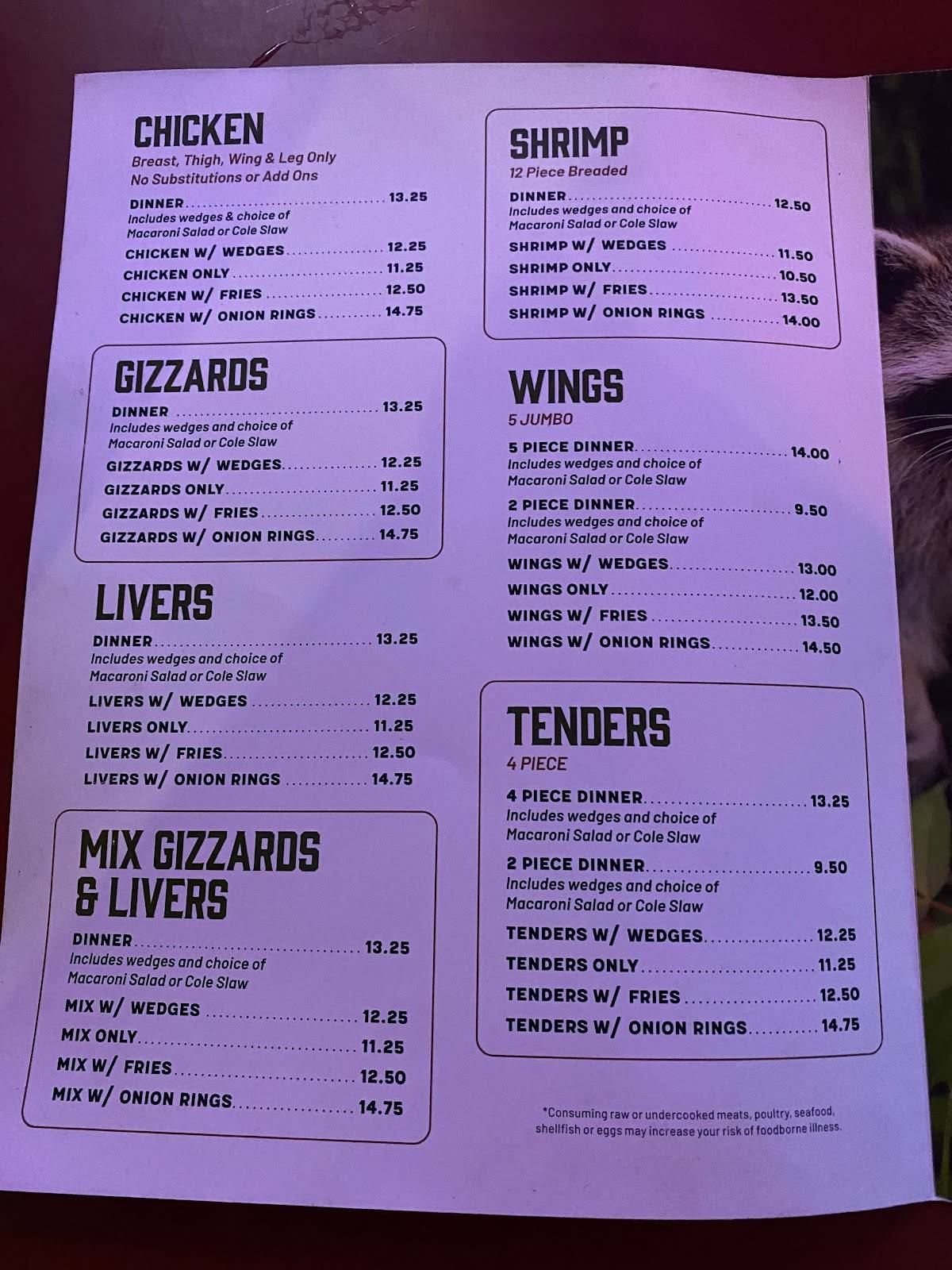 Menu at Alpine Inn pub & bar, Omaha