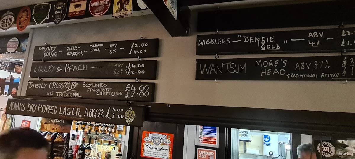 Menu at One Green Bottle pub & bar, Battlesbridge, Muggeridge Farm