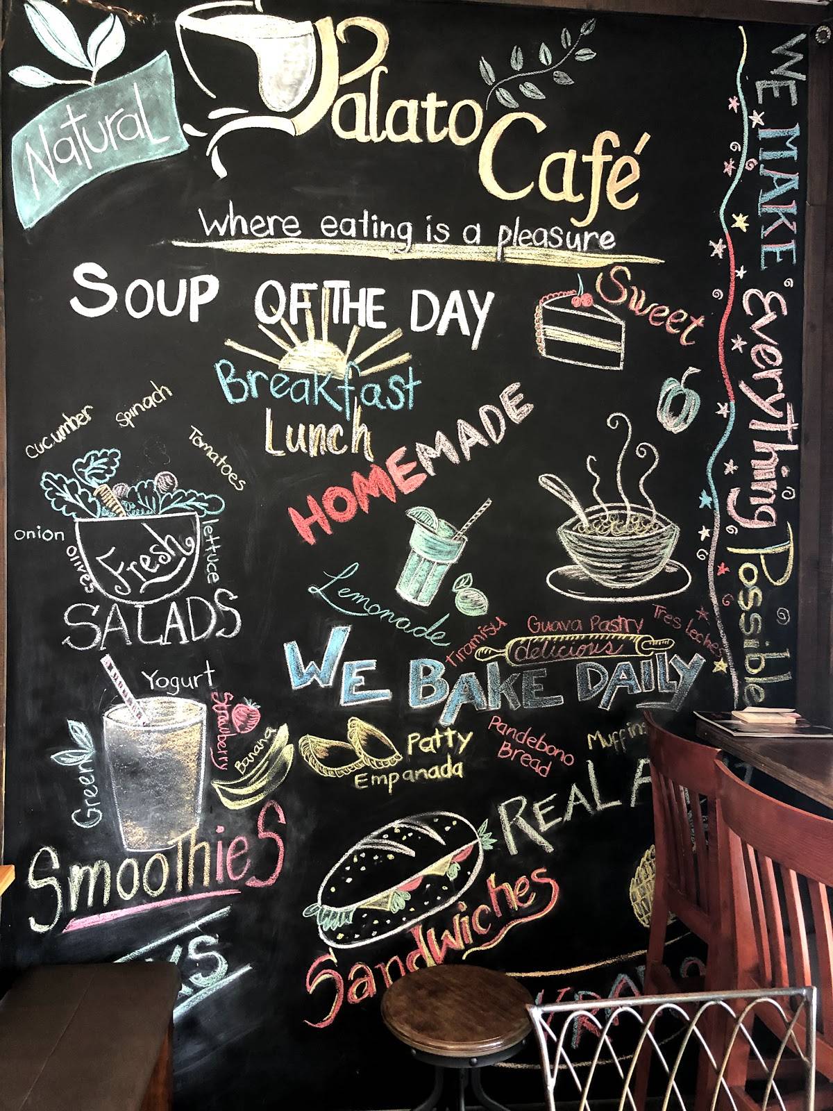 Menu at Palato Cafë pub & bar, Vero Beach