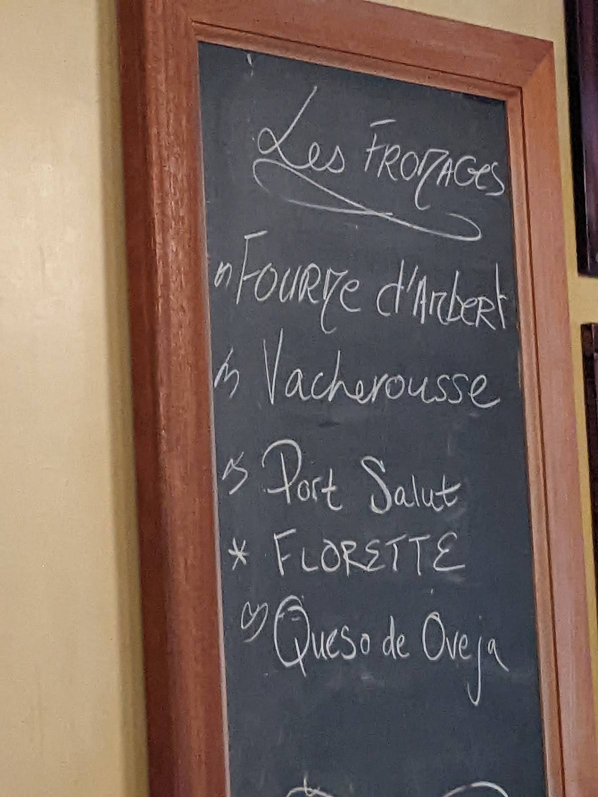 Menu at Le Pichet pub & bar, Seattle, 1st Ave