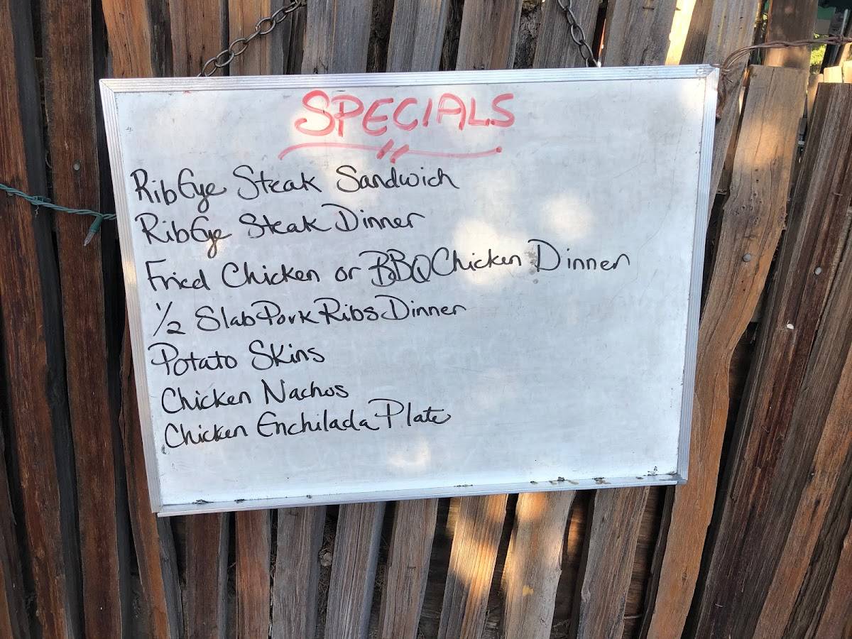 Menu at Running Iron pub & bar, Carmel Valley