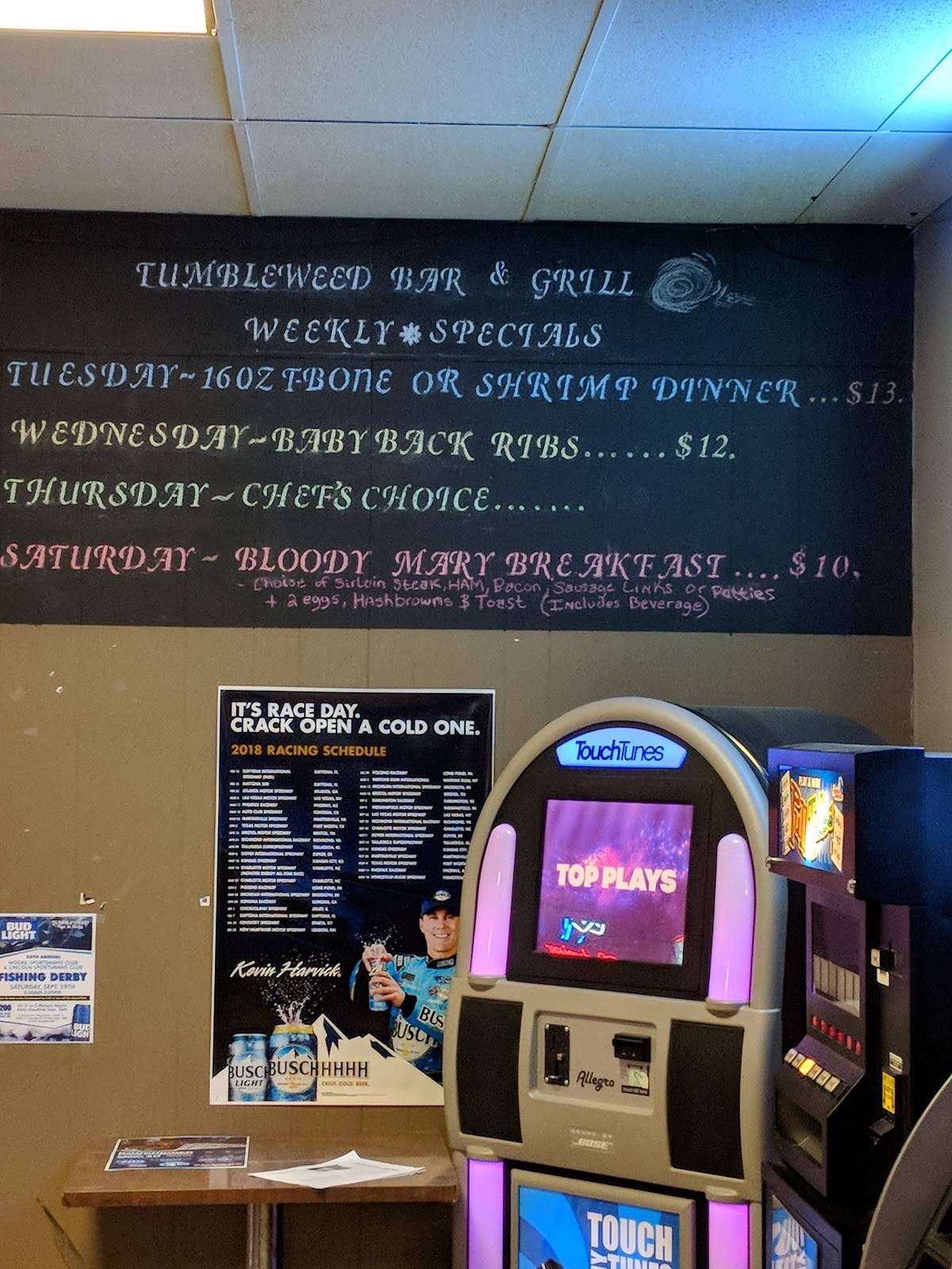 Menu at Tumbleweed Bar & Steak House, Lincoln