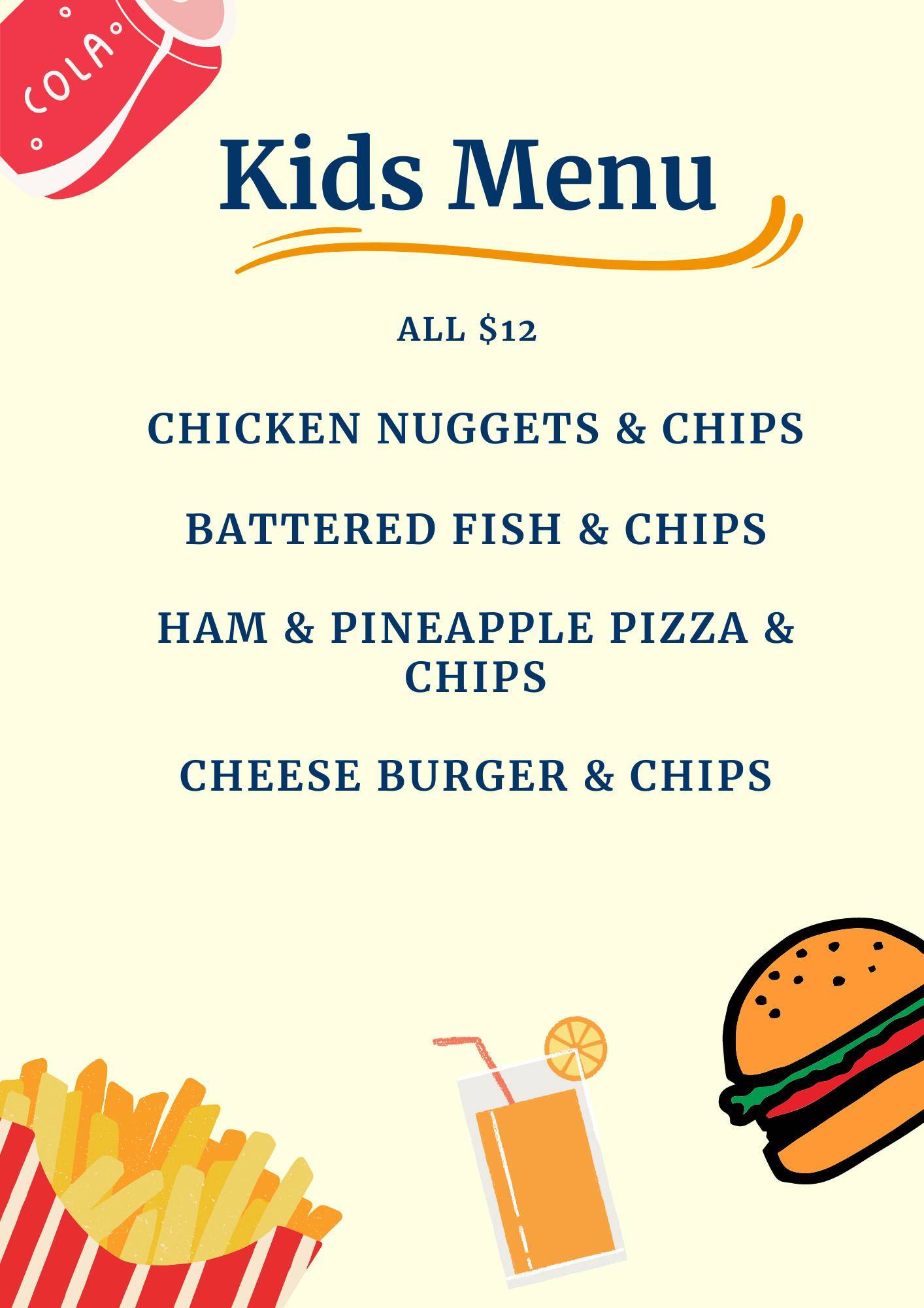 Menu at two40three Bar & Grill, Morley