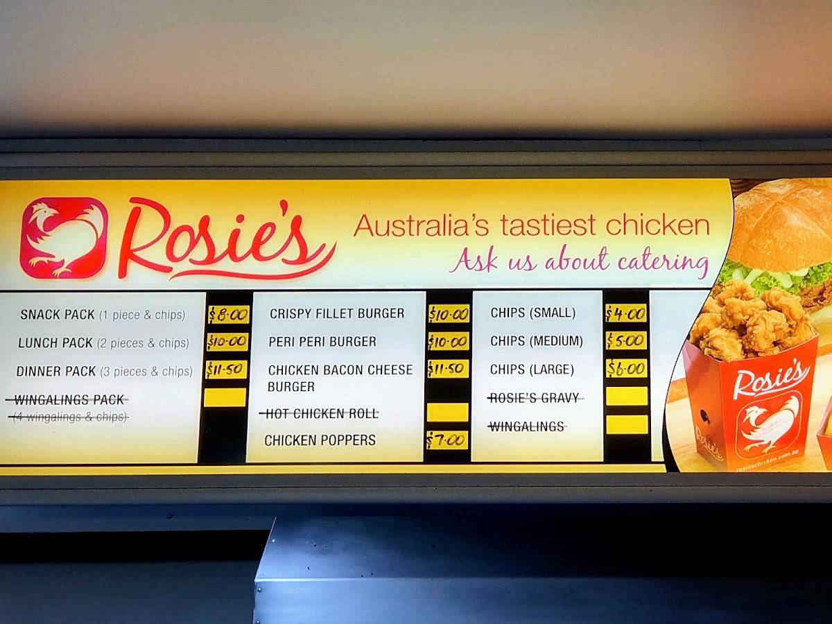 Menu at Albion Store Inverell restaurant, Inverell