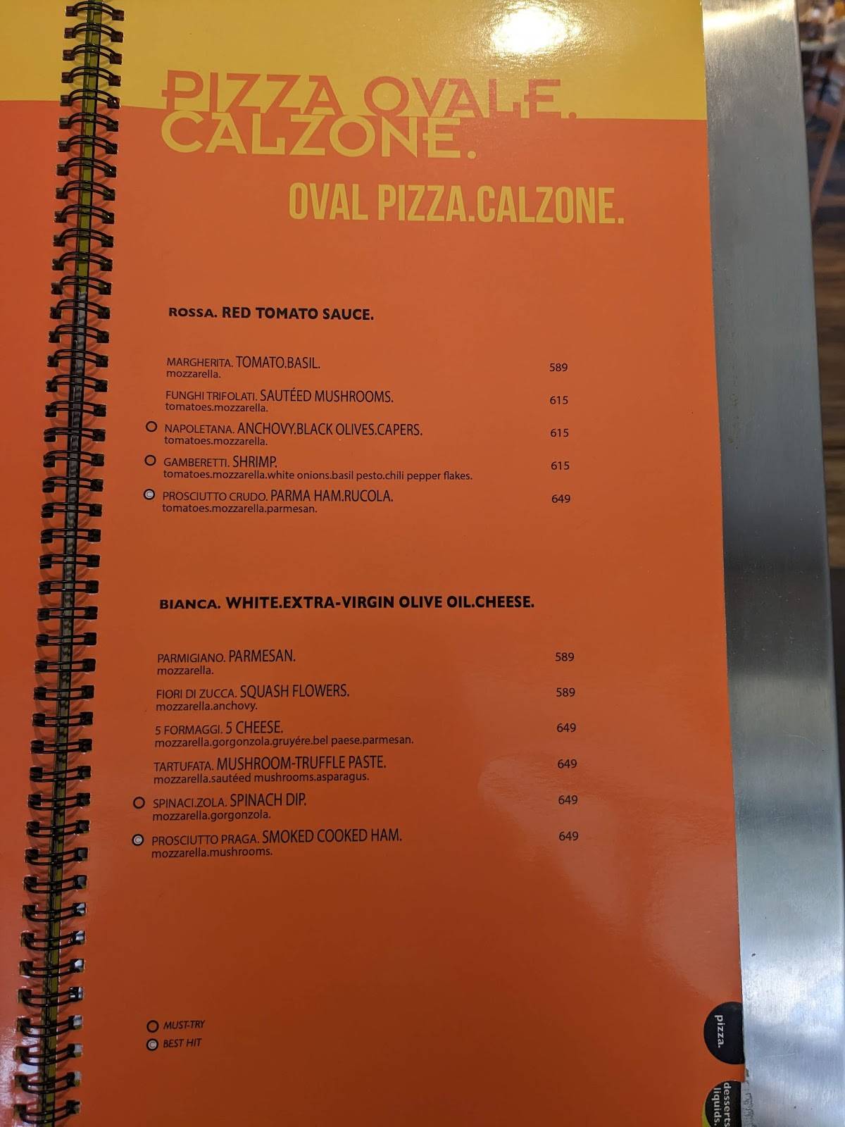 Menu at CIBO - Glorietta 4 restaurant, Makati, Glorietta 4