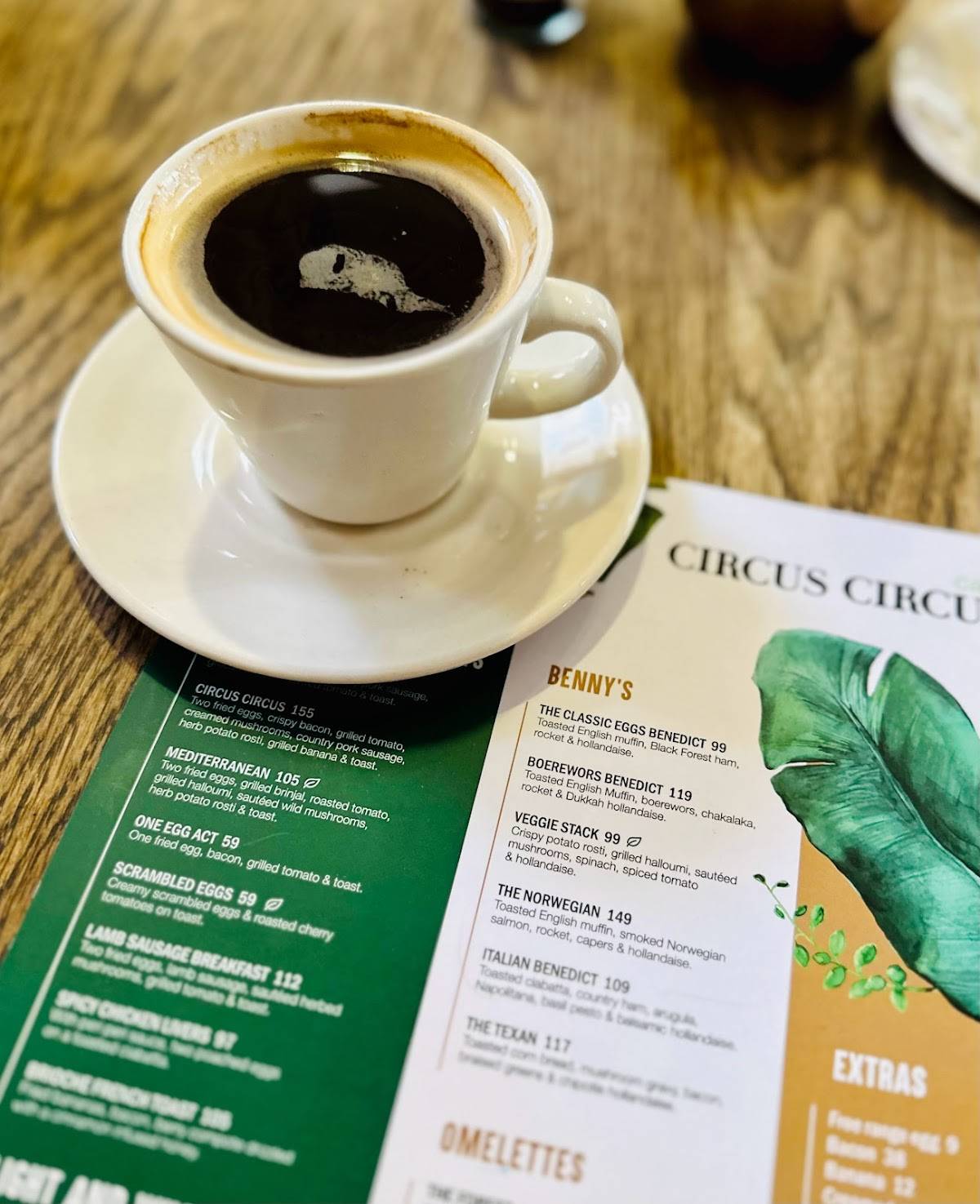 Menu at Circus Circus Gateway restaurant, Durban North, Shop G020
