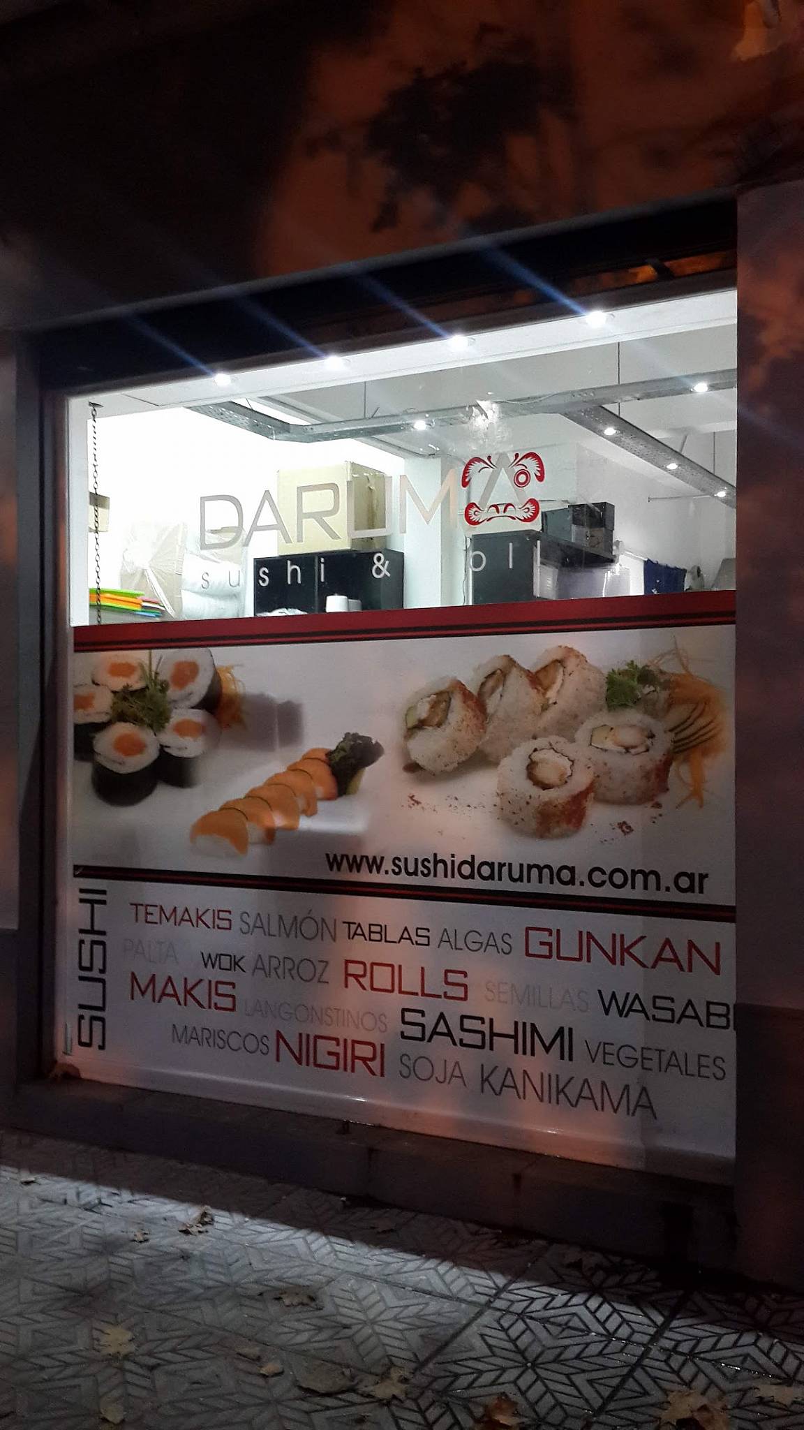 Menu at DARUMA sushi & roll restaurant, Lanús Este, B1824CFD