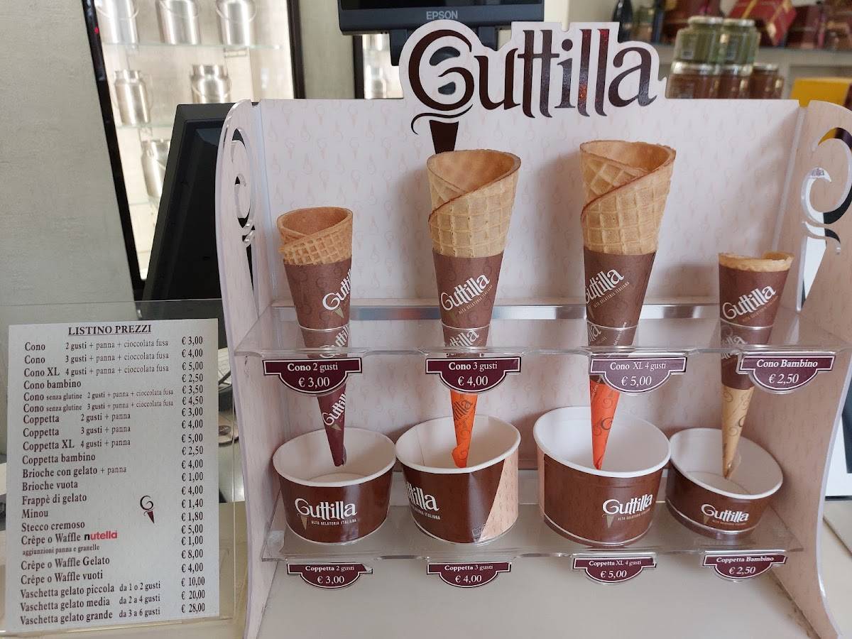Menu da Guttilla Alta Gelateria Italiana - PRATI, Roma