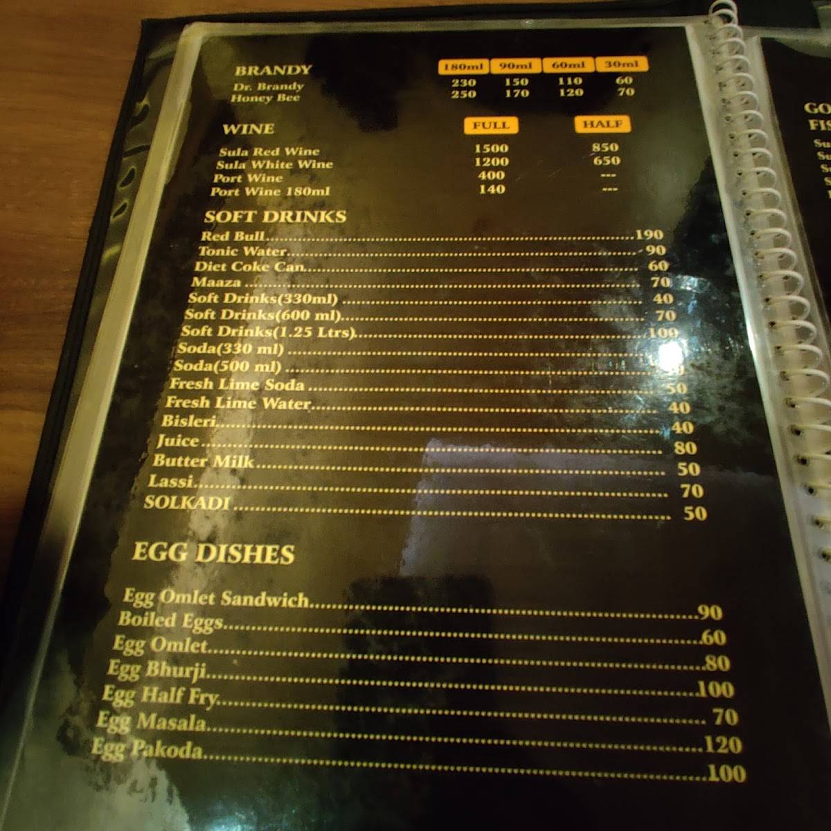 Menu at Konkan Swad Gomantak Food Seafood Speciality Andheri East ...