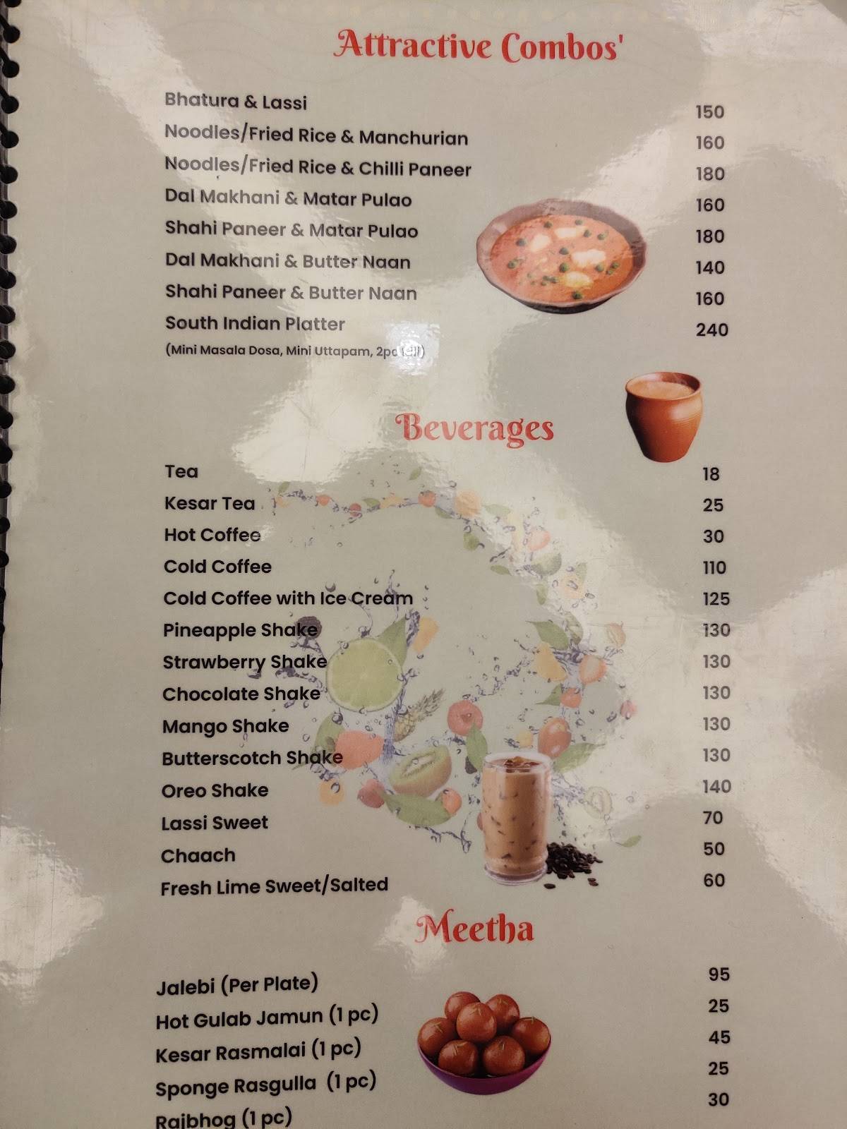 Menu at OLD RAO SWEETS NARNAUL, Narnaul