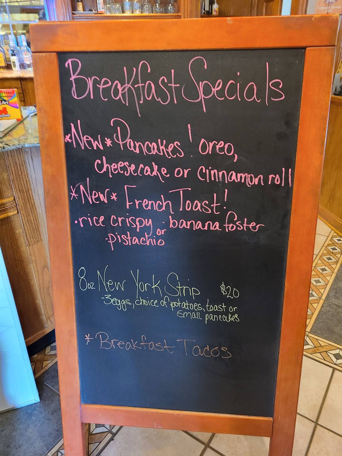 Menu at Sunfield Restaurant, Ottawa
