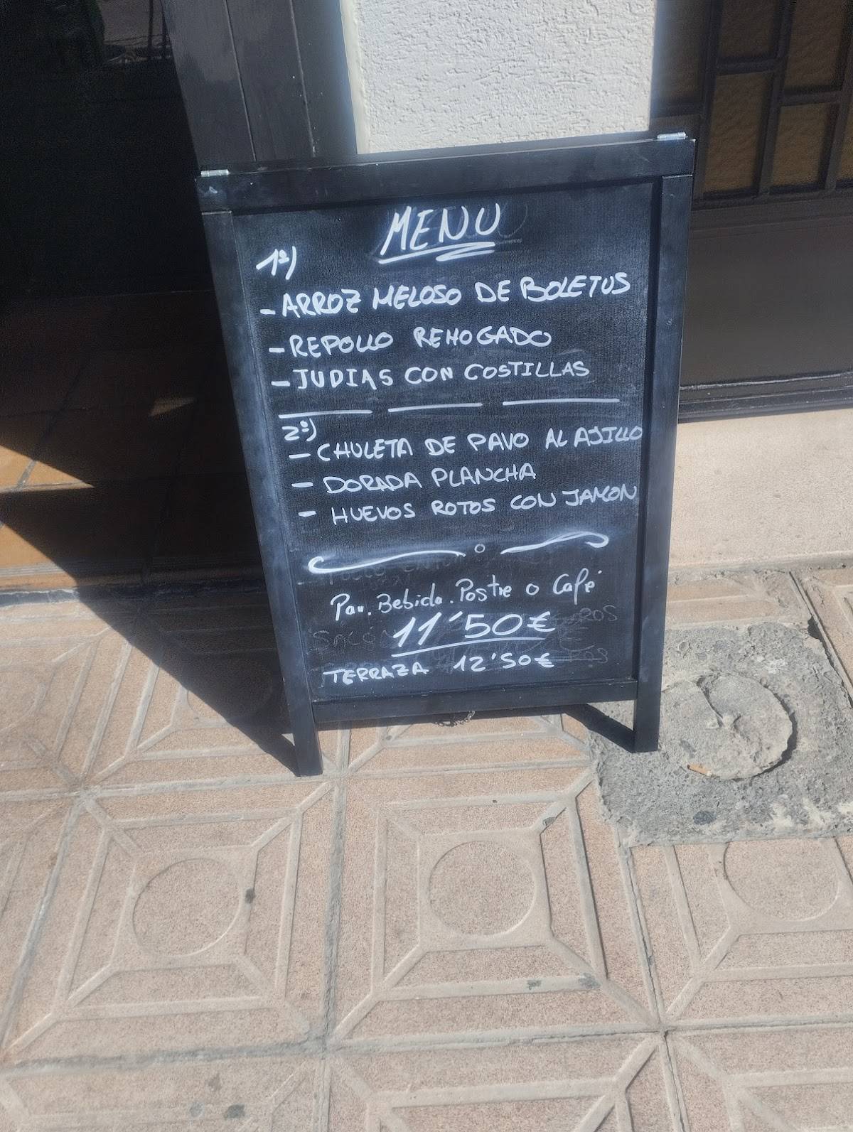 Carta del restaurante Tapas y pintxos Goya, Móstoles