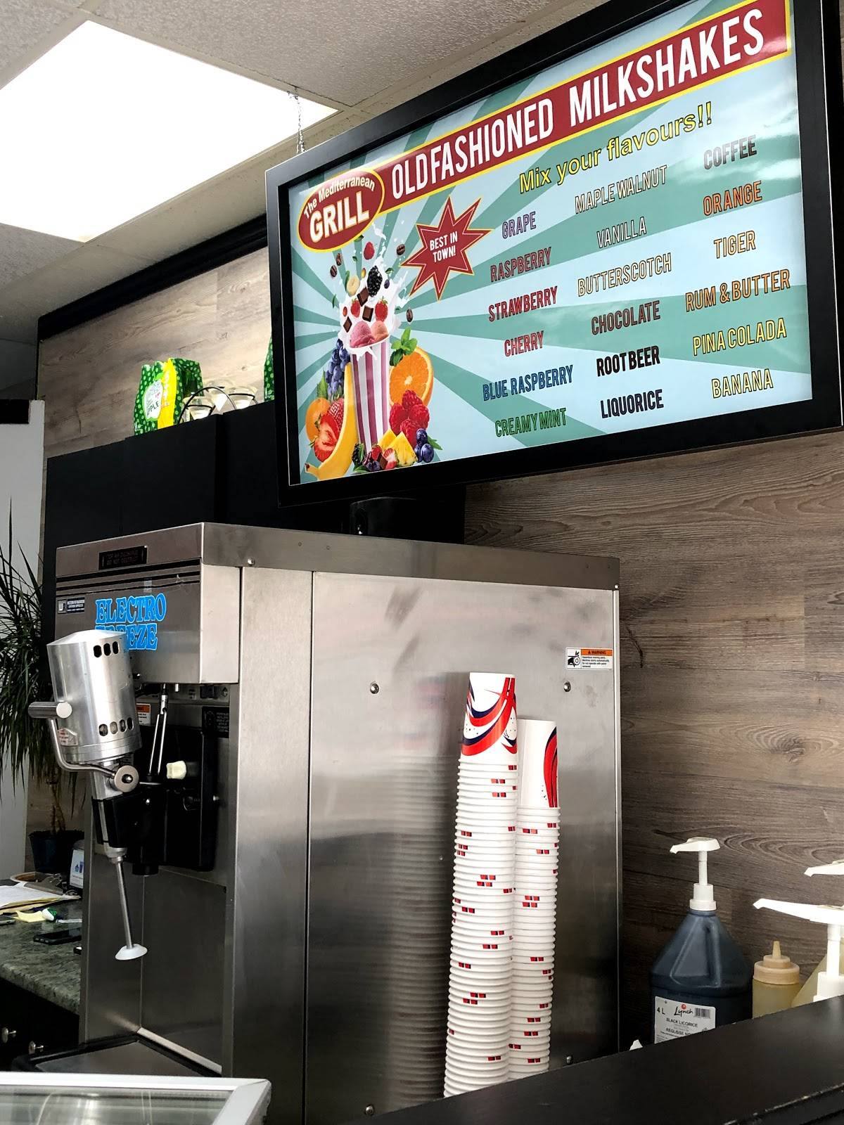 Menu at The Mediterranean Grill -Taber restaurant, Taber