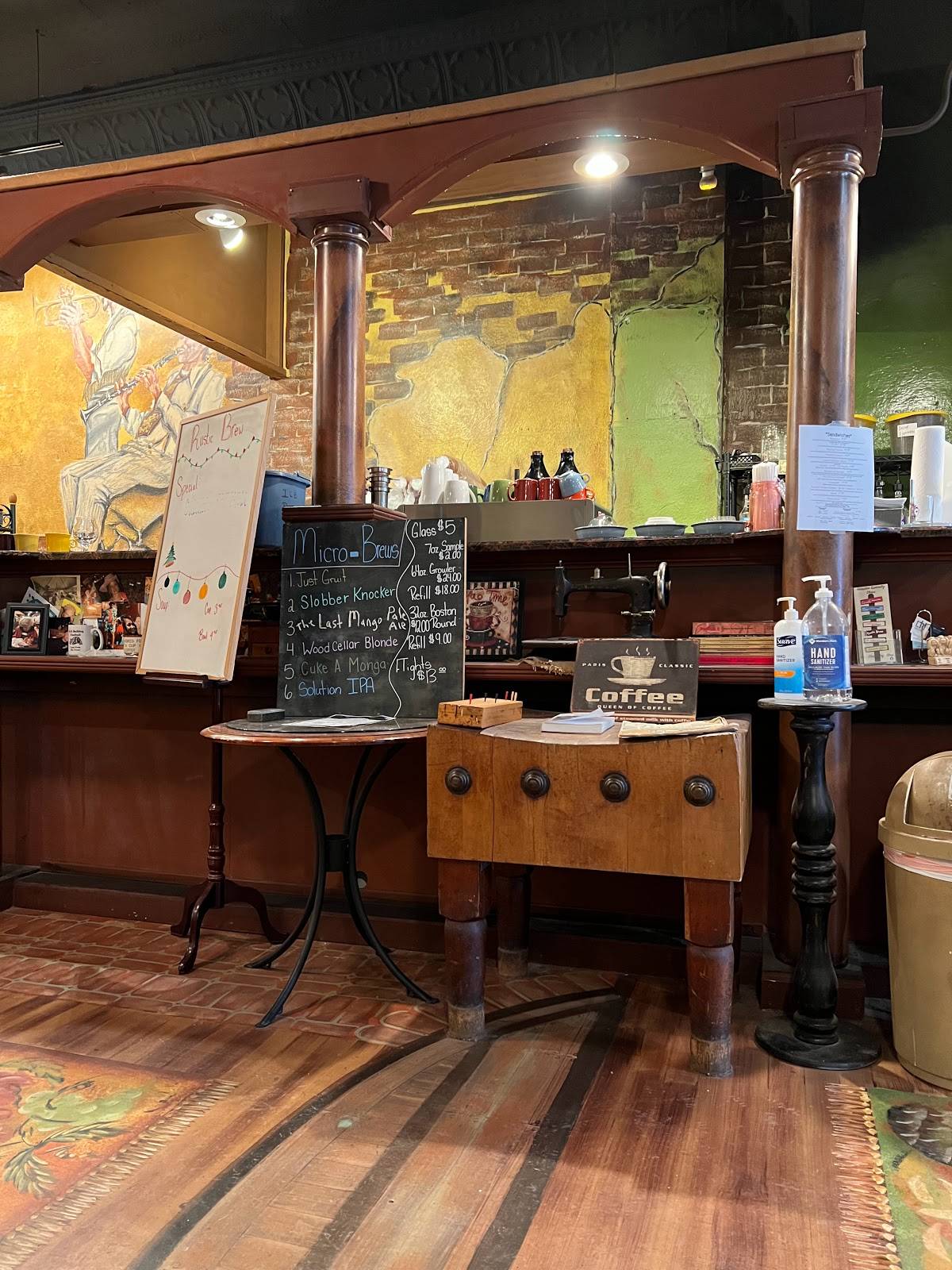 Menu at Rustic Brew pub & bar, Hampton