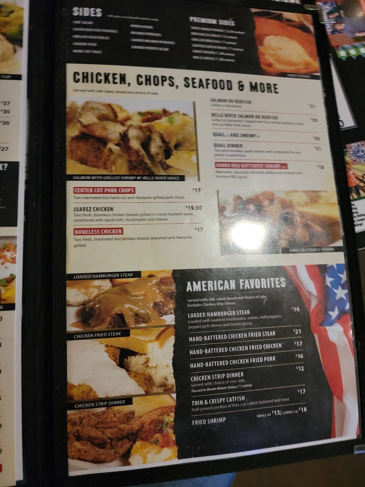 Menu at Log Cabin Grill & Market BBQ, Ruston
