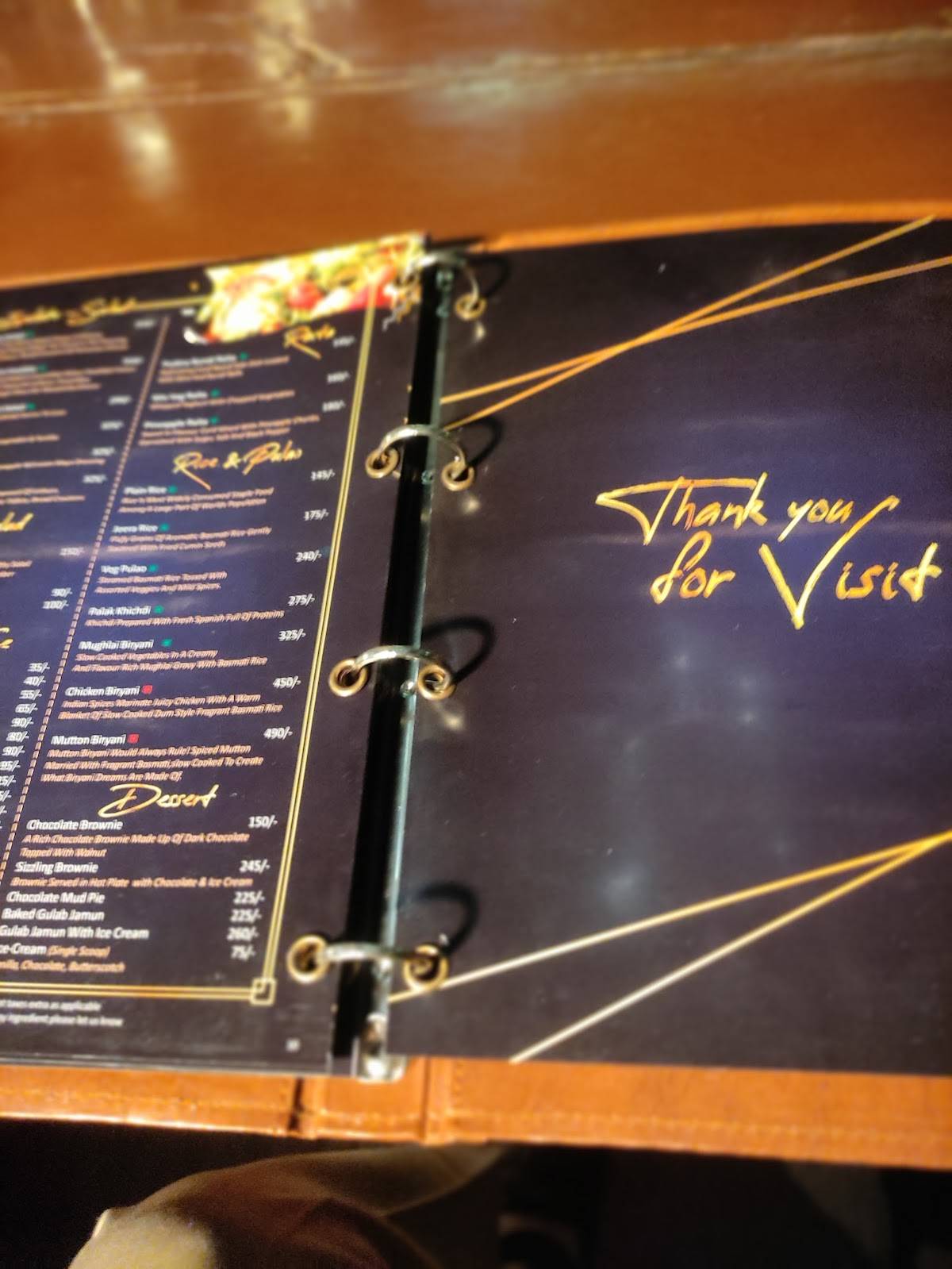 Menu at SKYZA Rooftop Lounge, Jaipur