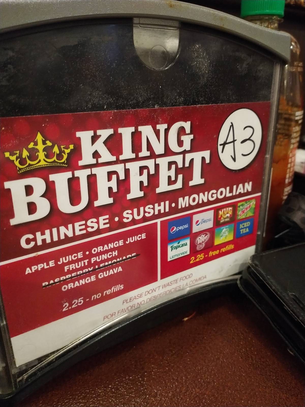 Menu at King Buffet restaurant, Taylorsville, The Family Center at ...