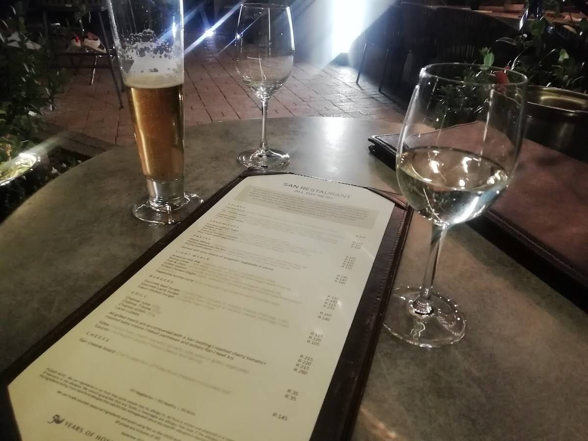 Menu at San Deck, Bar & Restaurant, Sandton