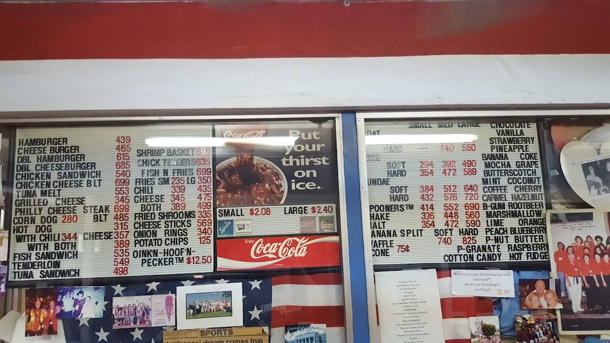 Menu at Shake Pit fast food, Bradenton
