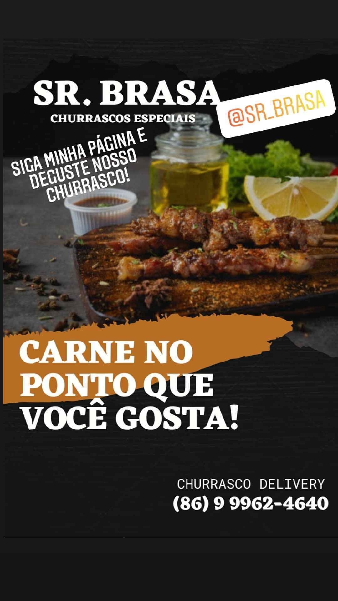 Menu at Sr. Brasa restaurant, Teresina