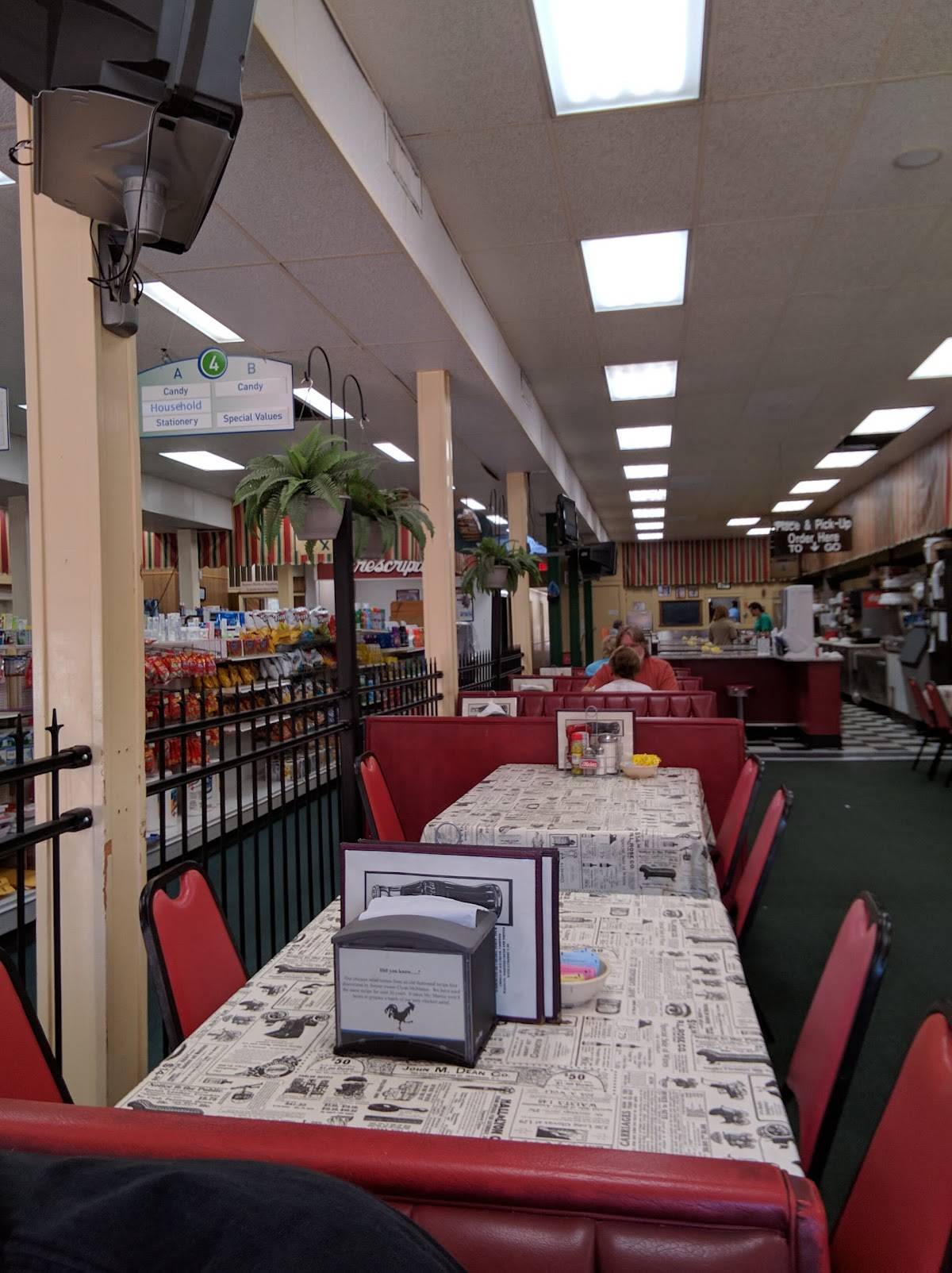 Menu at Sumter Cut Rate Drug Store & Coffee cafe, Sumter