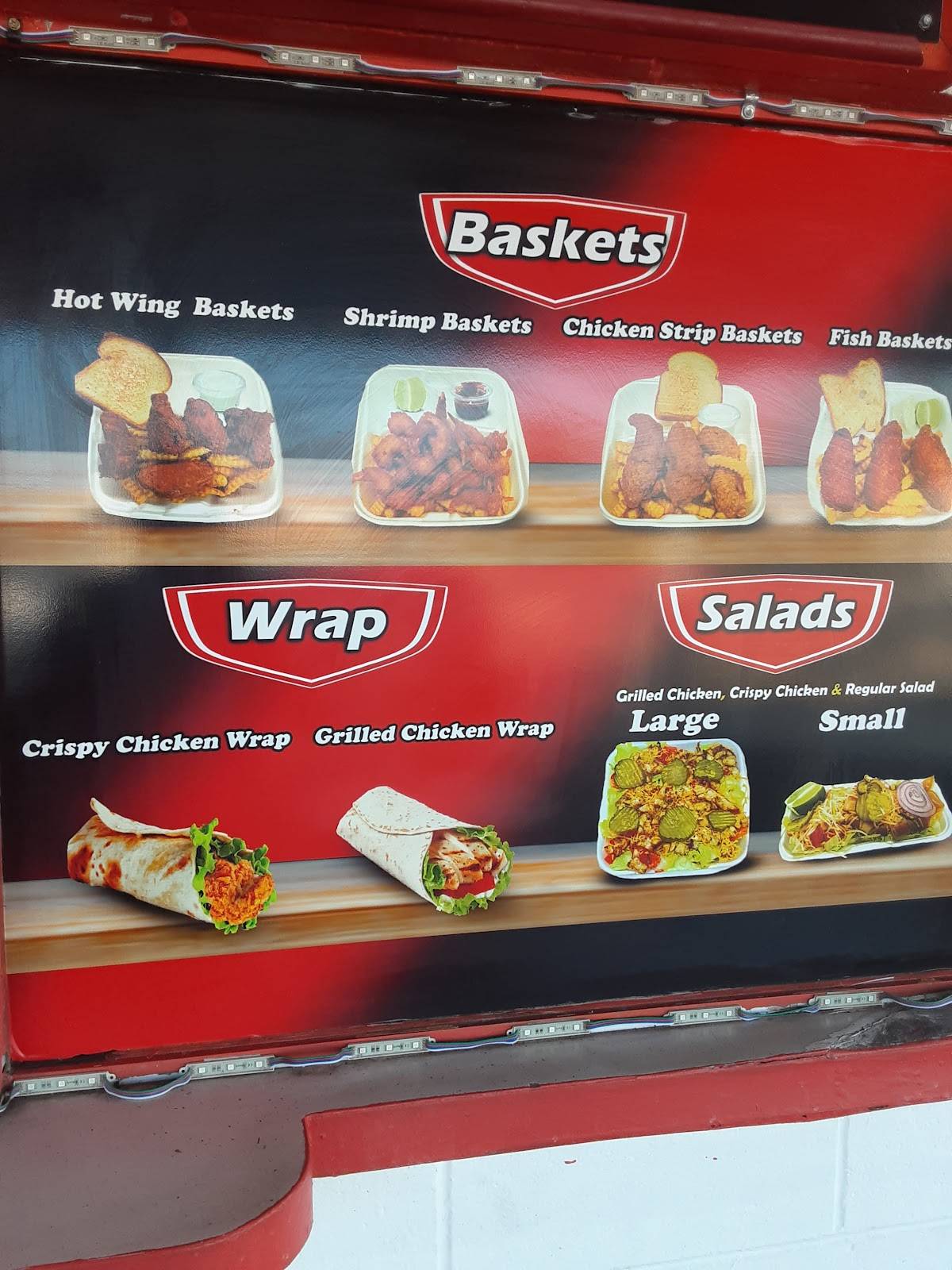 Menu at Super Burger restaurant, Ceres