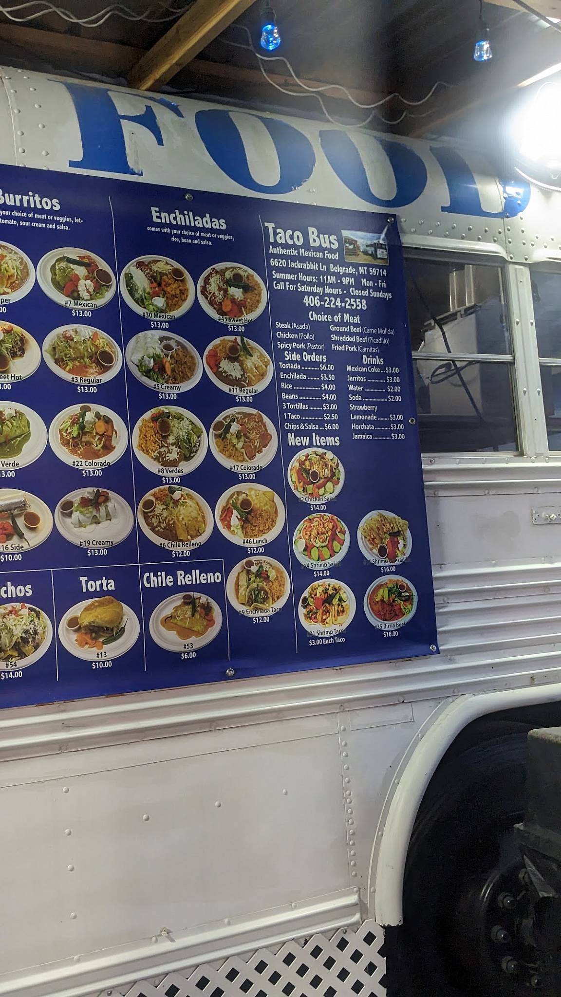 Menu at Taco Bus Authentic Mexican Food restaurant, Belgrade, -6220 ...
