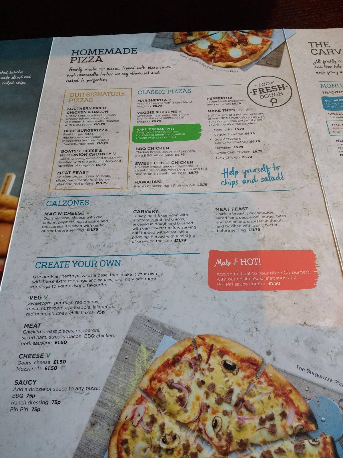 Menu at The Beach Arms Stonehouse pub & bar, Basingstoke