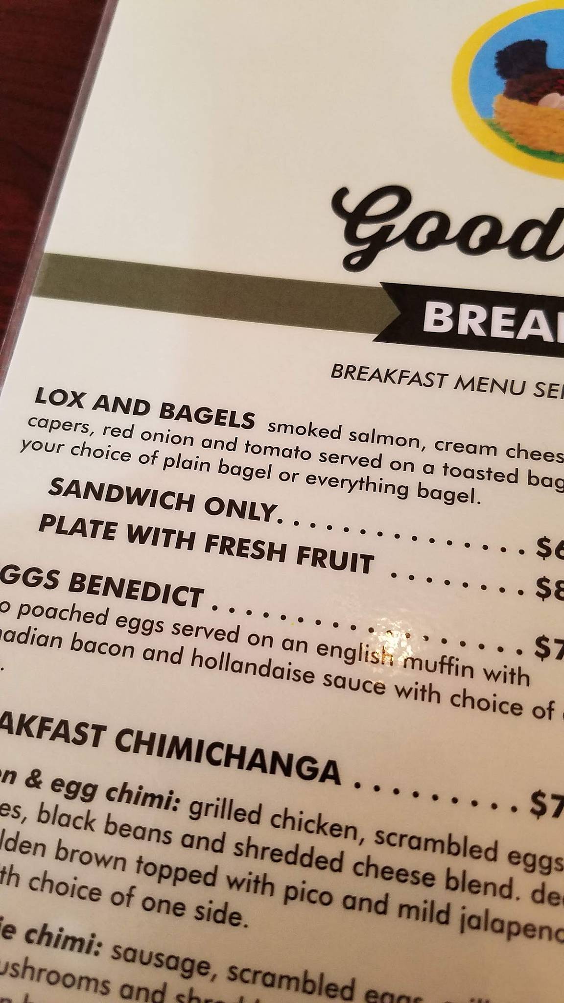 Menu at The Hen & Egg restaurant, Newton