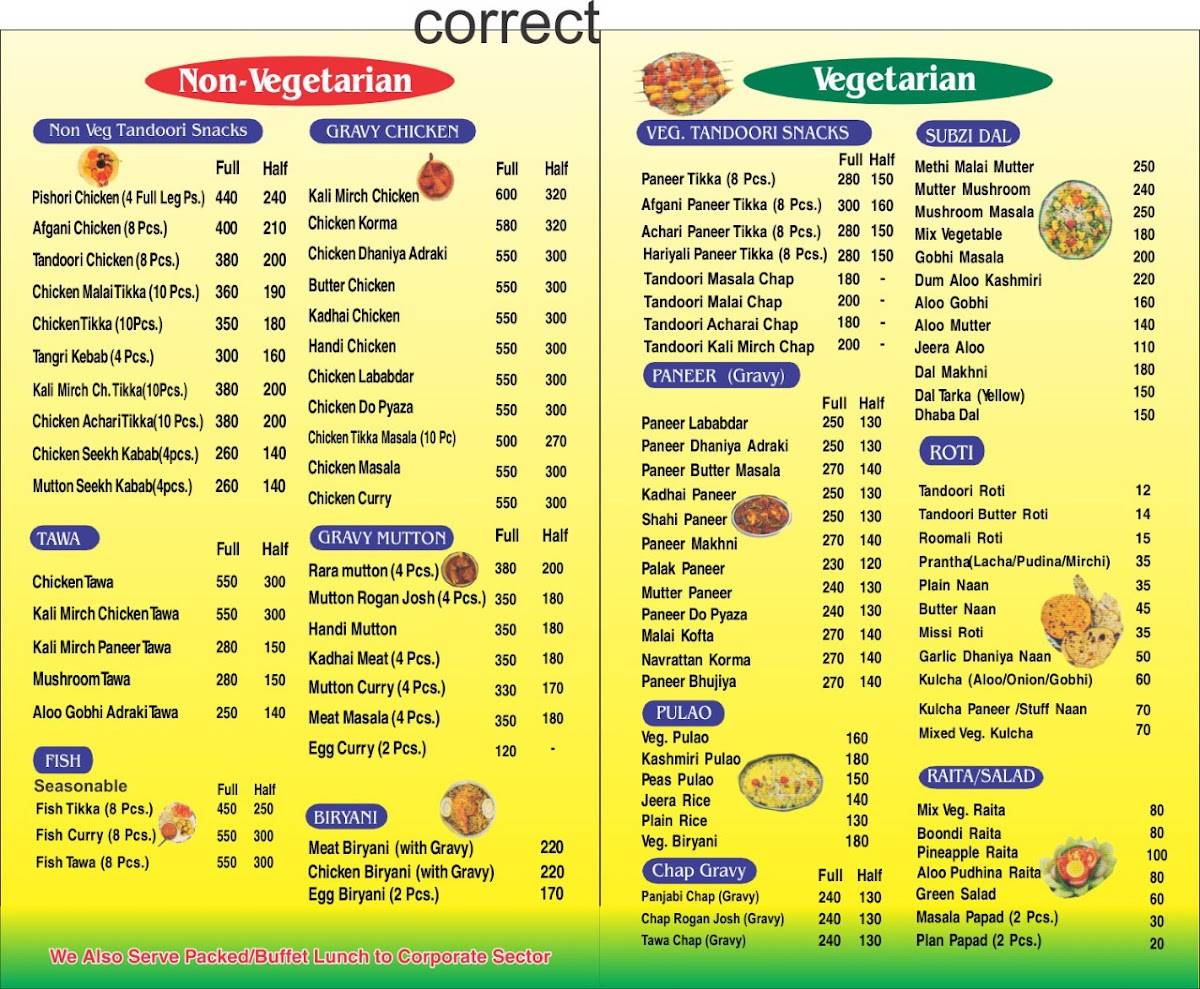 Menu at The Kitchen Exotica, Delhi, Shop No. 4
