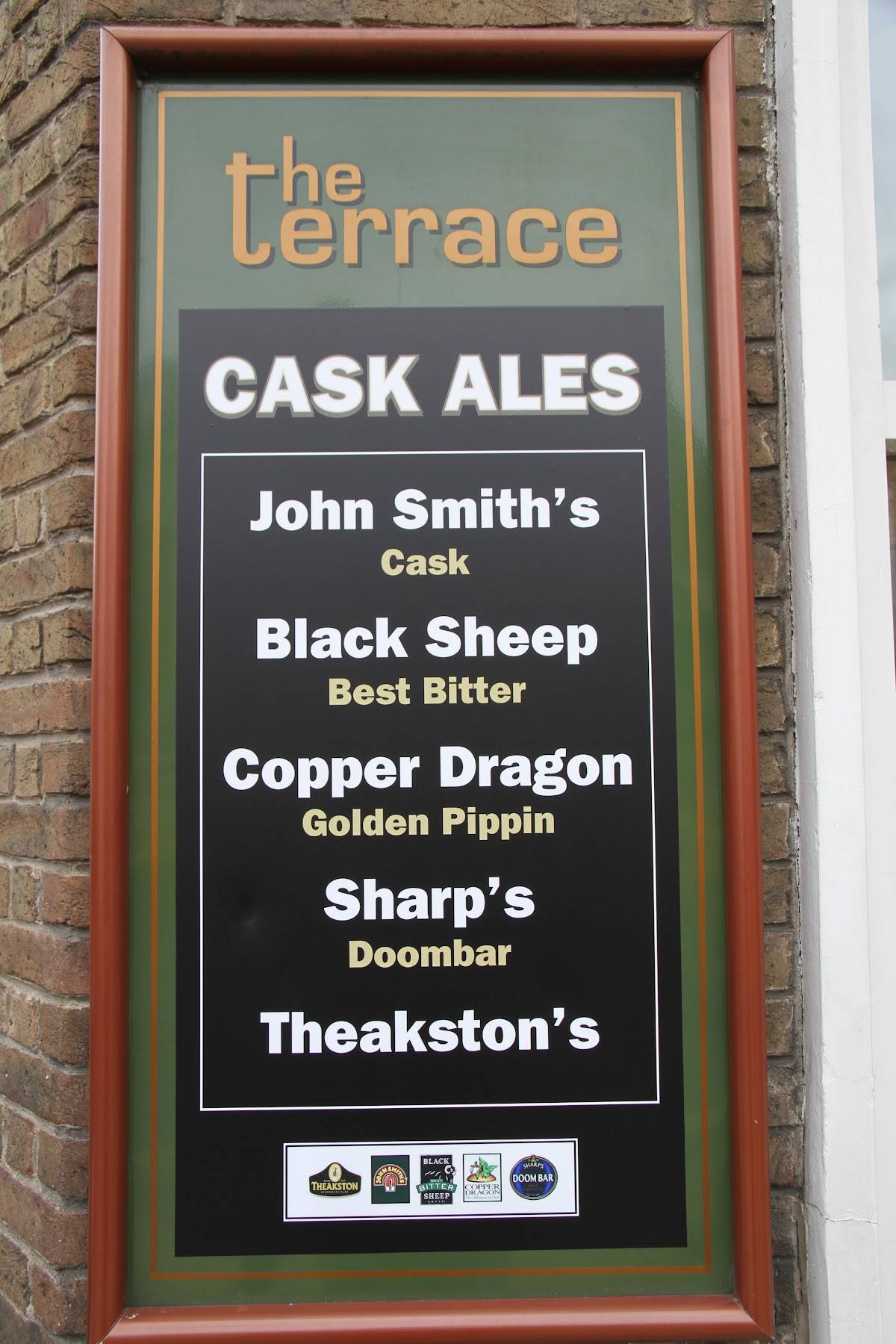 Menu at The Terrace Sports Bar & Kitchen, York