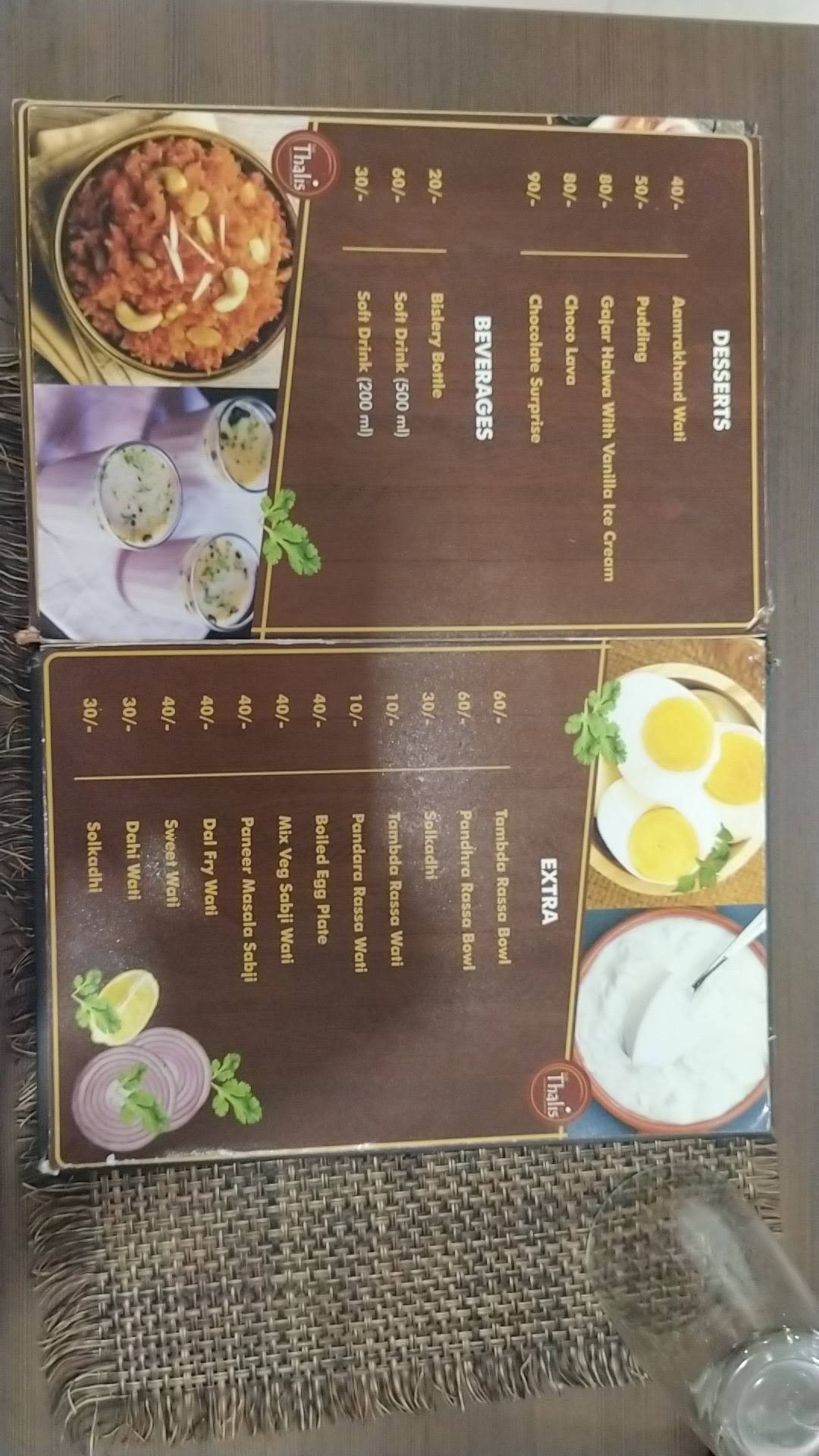 Menu at The Thalis ( Kolhapuri Thali ) - Best kolhapuri Non-veg thali ...