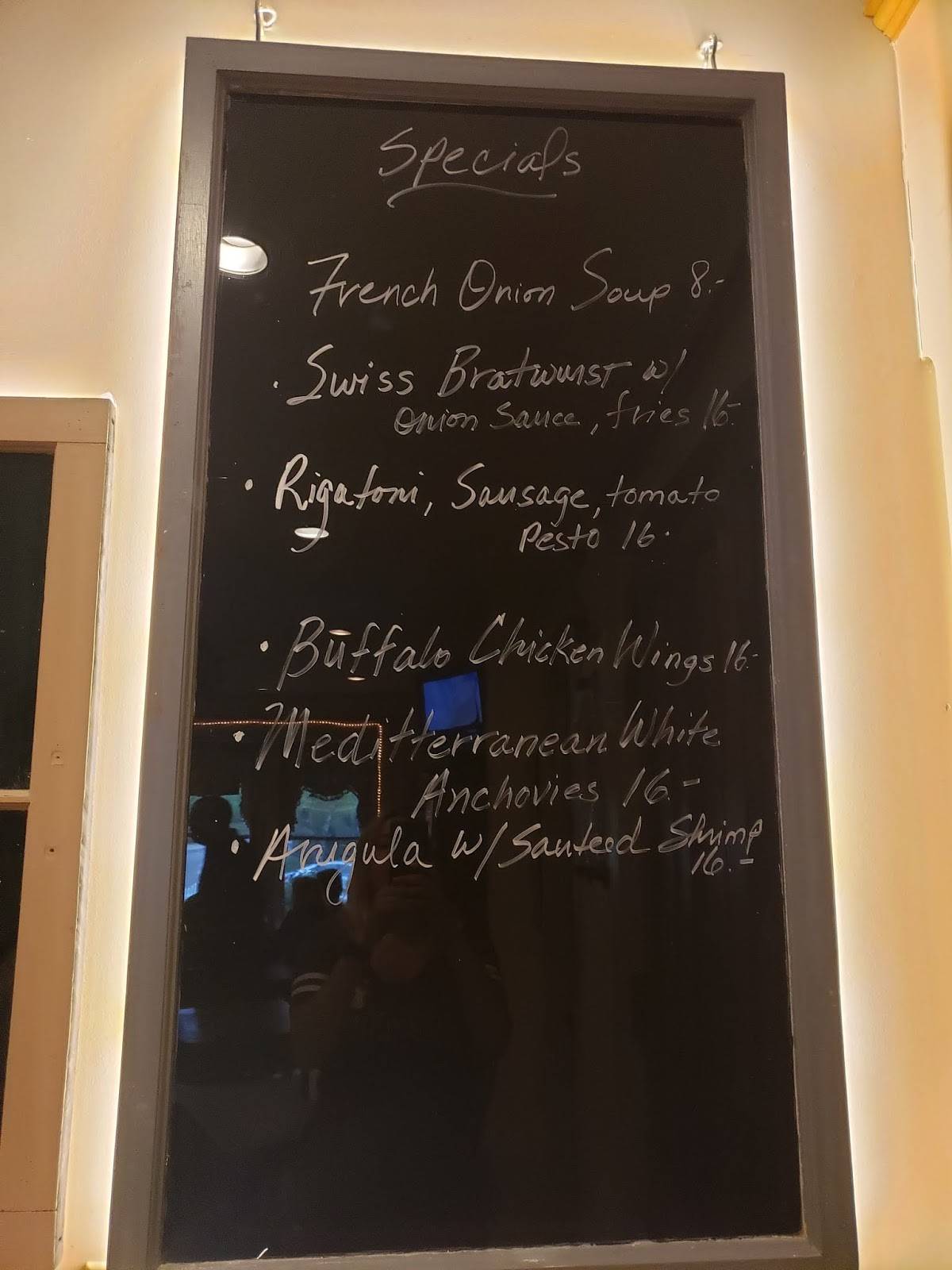 Menu at Victorian Inn At Wallingford pub & bar, Wallingford