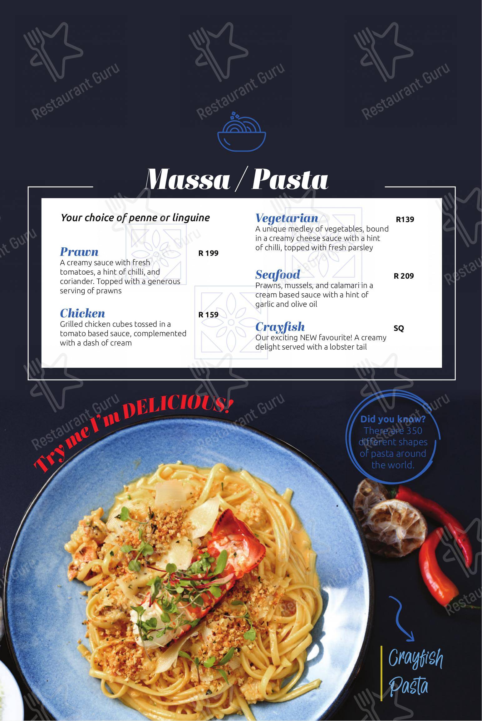 Menu au Adega Gateway restaurant, Durban, Shop G018 Gateway Theatre of ...