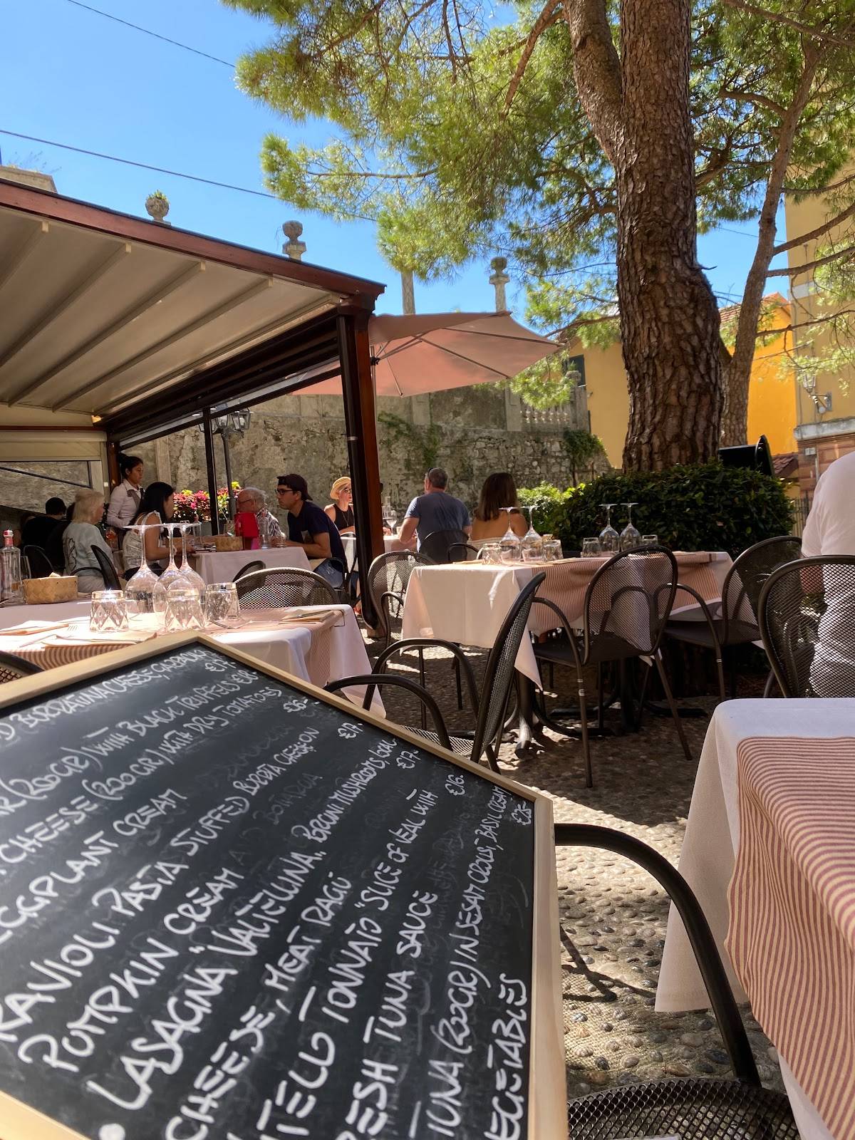 Menu at Al Prato Restaurant, Varenna
