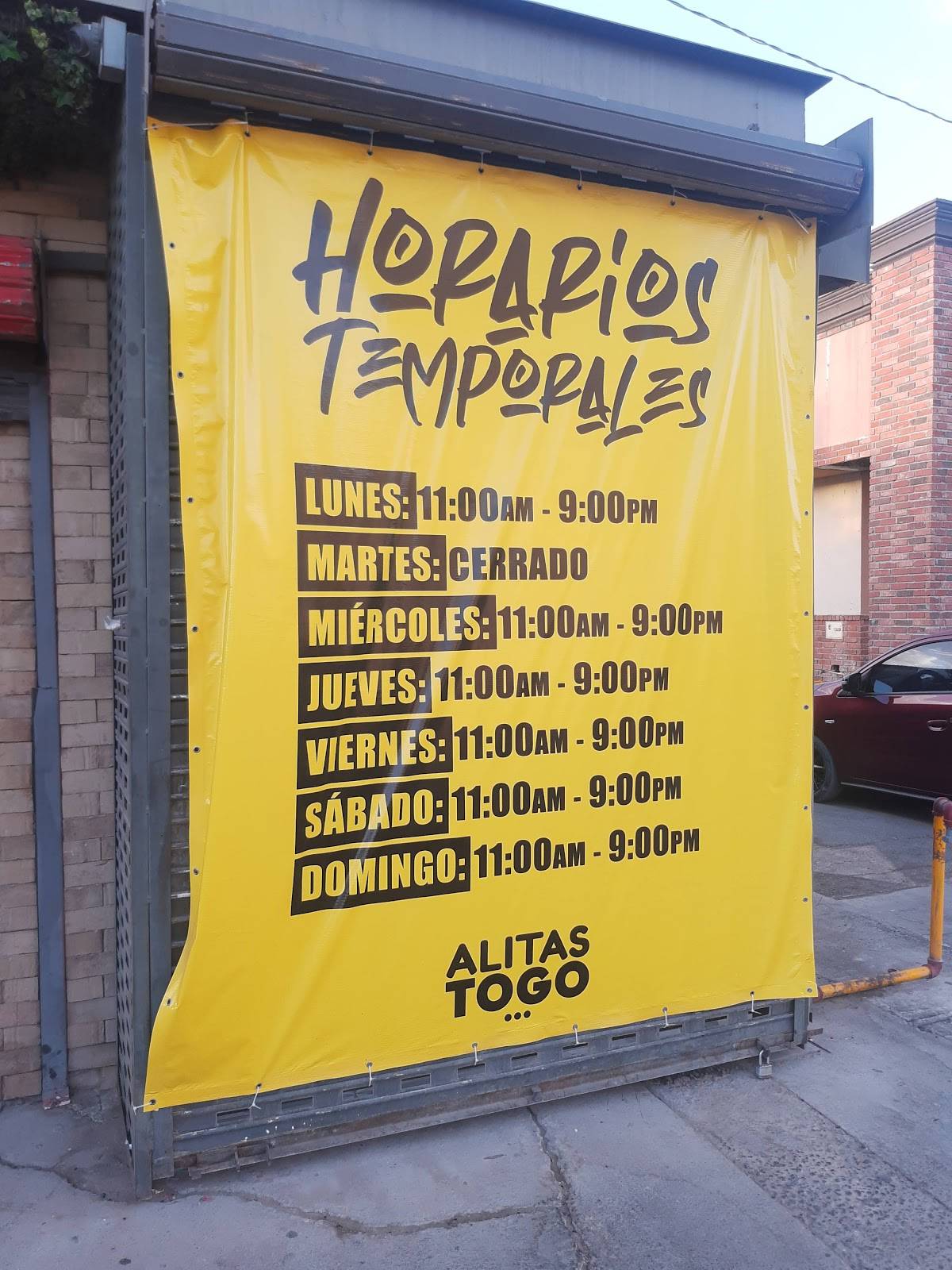 Carta del restaurante Alitas To GO, Ciudad Juarez, C. Melquiades Alanís ...