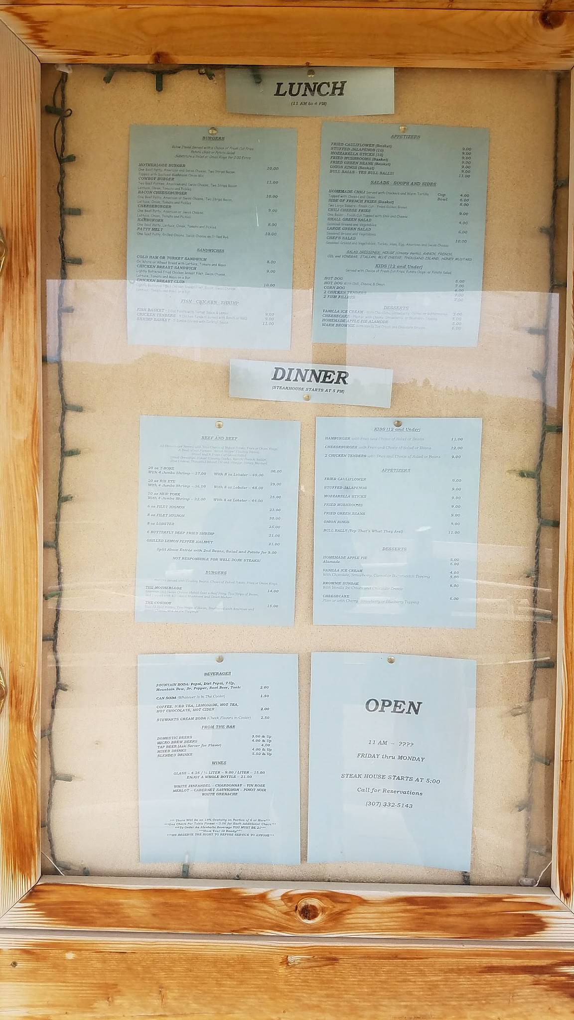 Menu at Atlantic City Mercantile pub & bar, Atlantic City, 100 E Main St