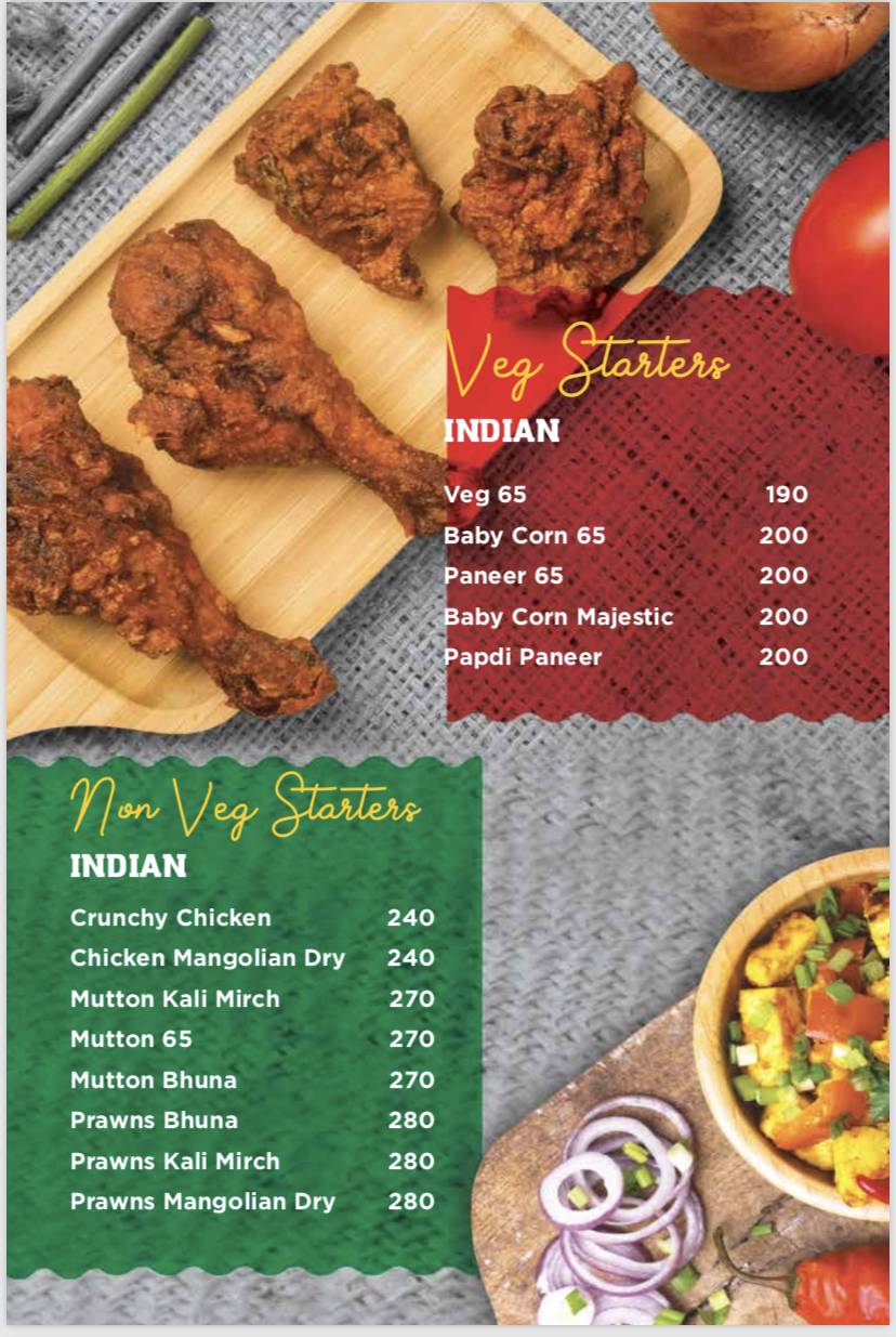 Menu at Bahar Biryani Cafe Restaurant-Dilshuknagar, Hyderabad