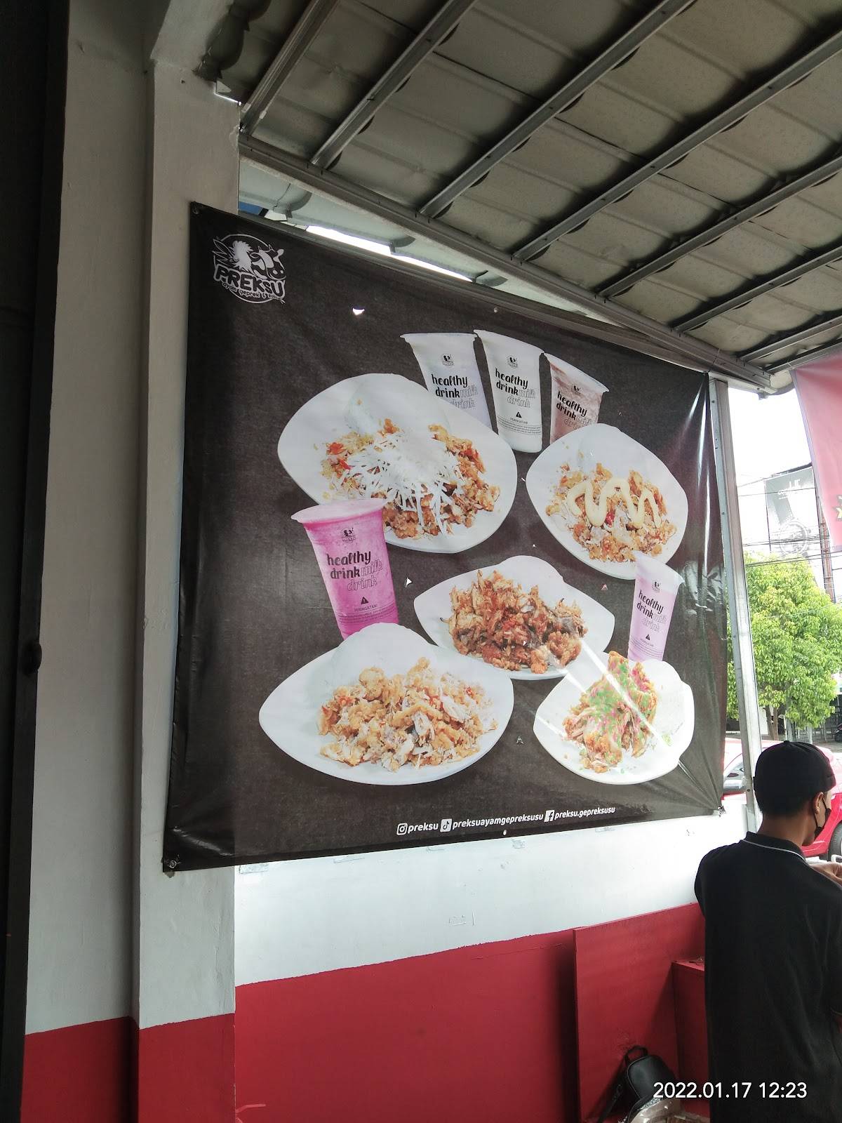 Carta del restaurante Ayam Geprek & Susu (Preksu) Godean, Banguntapan
