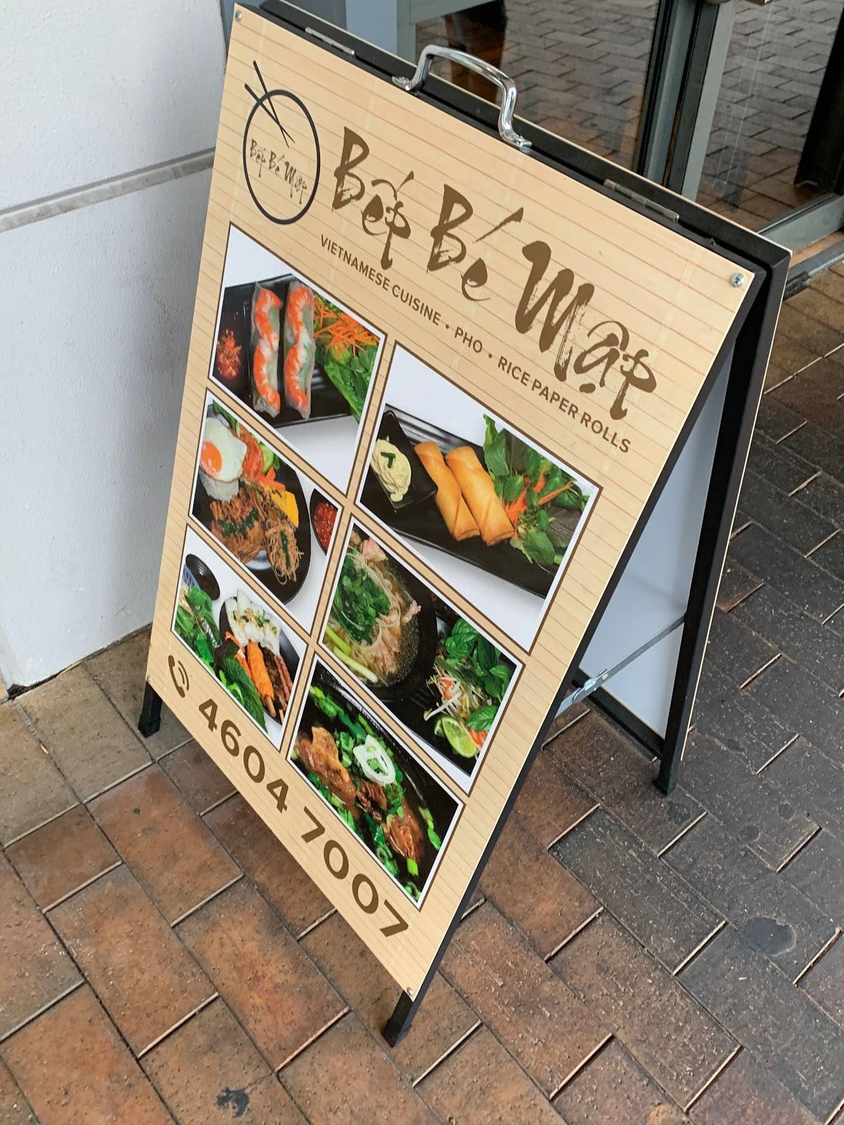 Menu at Běp Bĕ Mâp restaurant, Camden