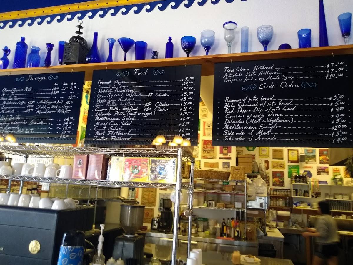 Menu at Blue House Cafe, Vernonia, 919 Bridge St