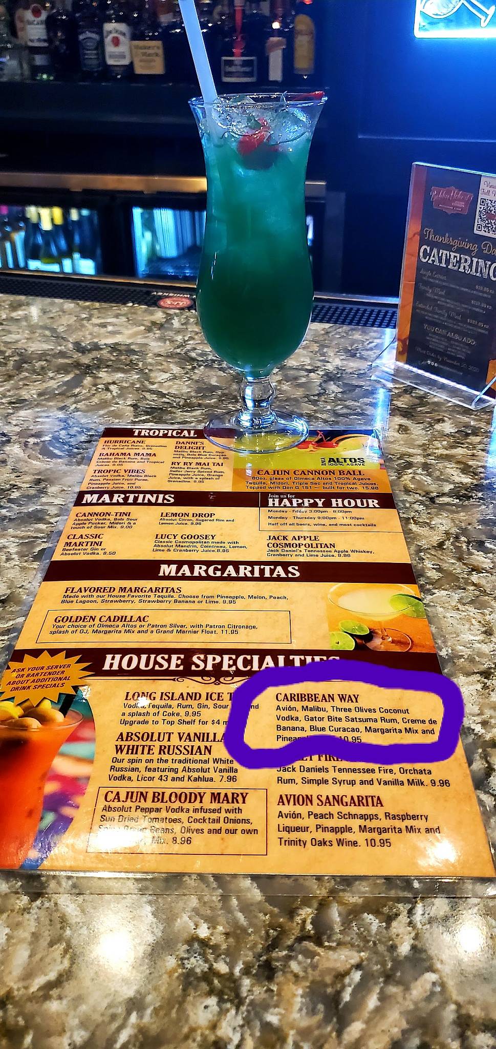 Menu at Bobby Hebert's Cajun Cannon restaurant, Metairie, Veterans ...